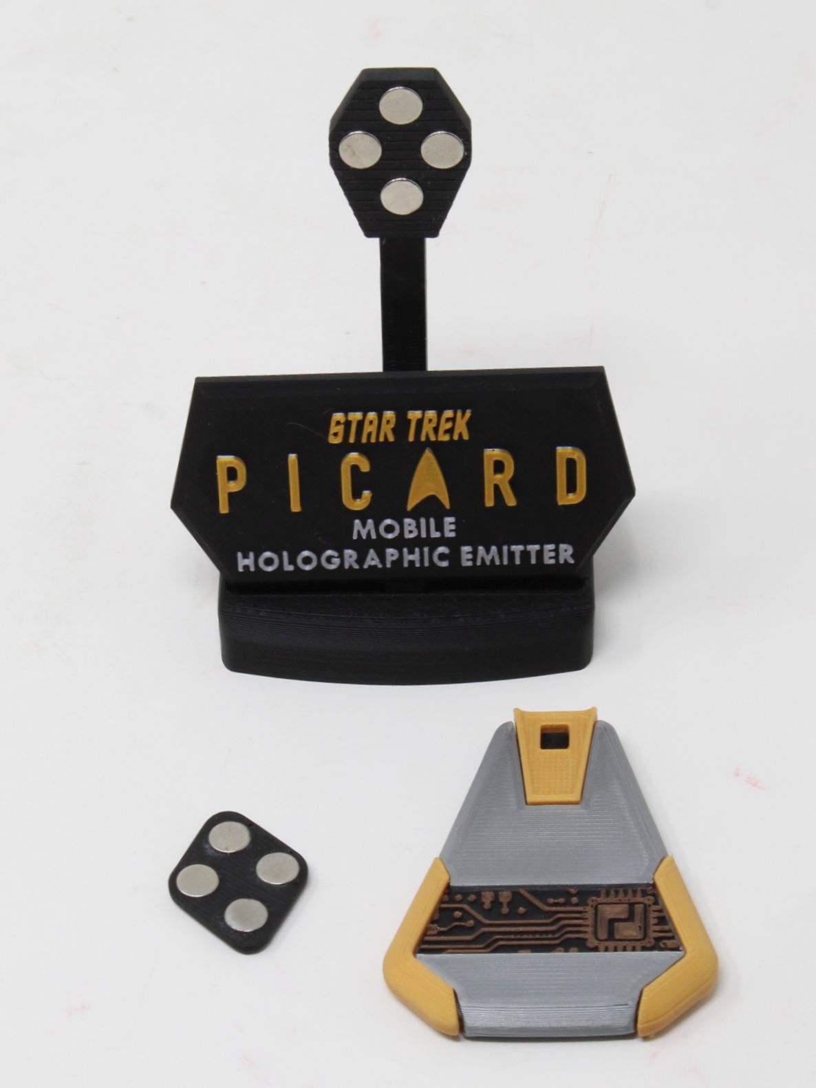 Star Trek Picard Mobile Holo Emitter Replica Prop Cosplay Fan Art ...